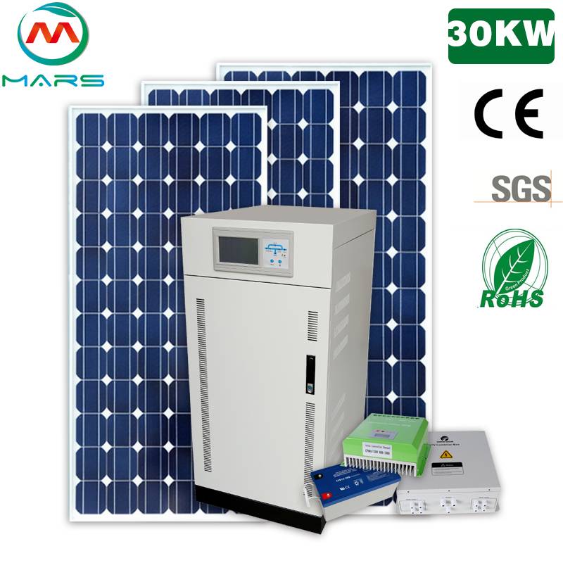 30kw Solar Power System 30kw Solar Energy For Home 30kw Off Grid